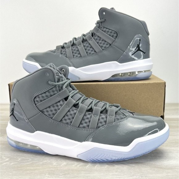 Jordan | Shoes | Nike Air Jordan Max Aura Aq98400 Cool Grey Basketball ...